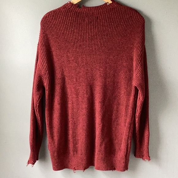 pistola | Sweaters | Nwt Pistola Eva Distressed Pullover | Poshmark